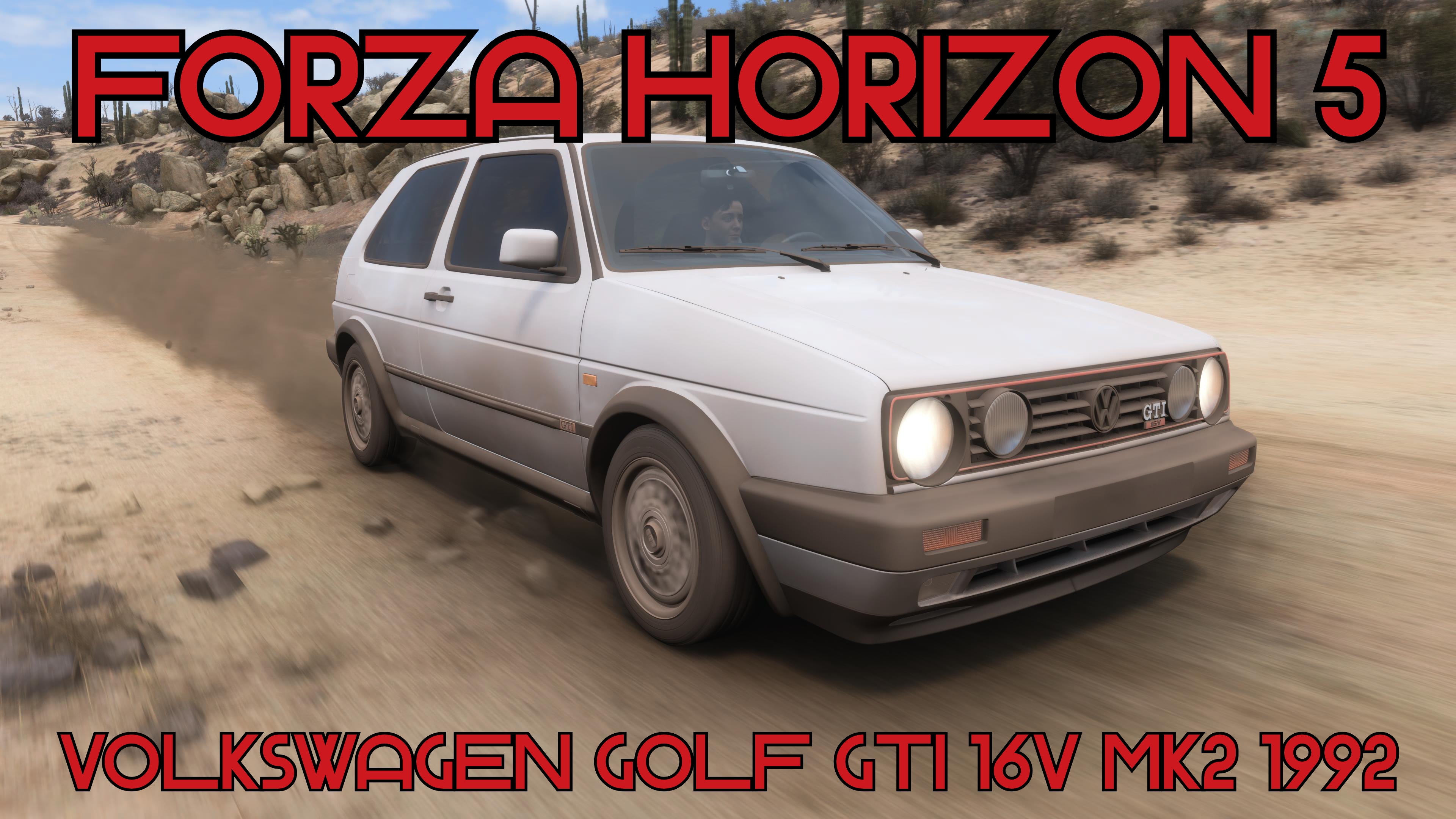 Forza Horizon 5: Volkswagen Golf GTI 16V MK2 1992 – Классика горячего хэтча возвращается! 🚗🔥