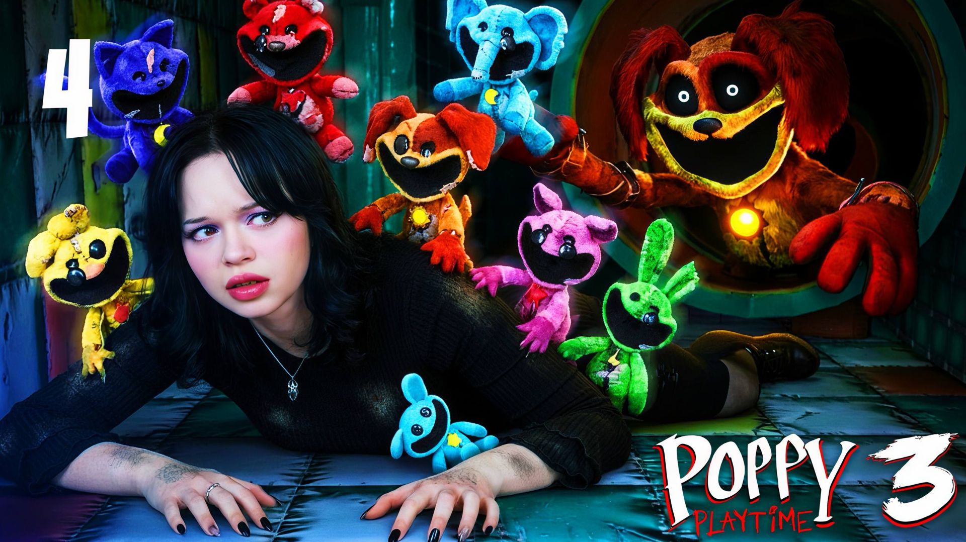 12 ЛЕТ ПОГОНИ 🧸 POPPY PLAYTIME Глава 3 #4