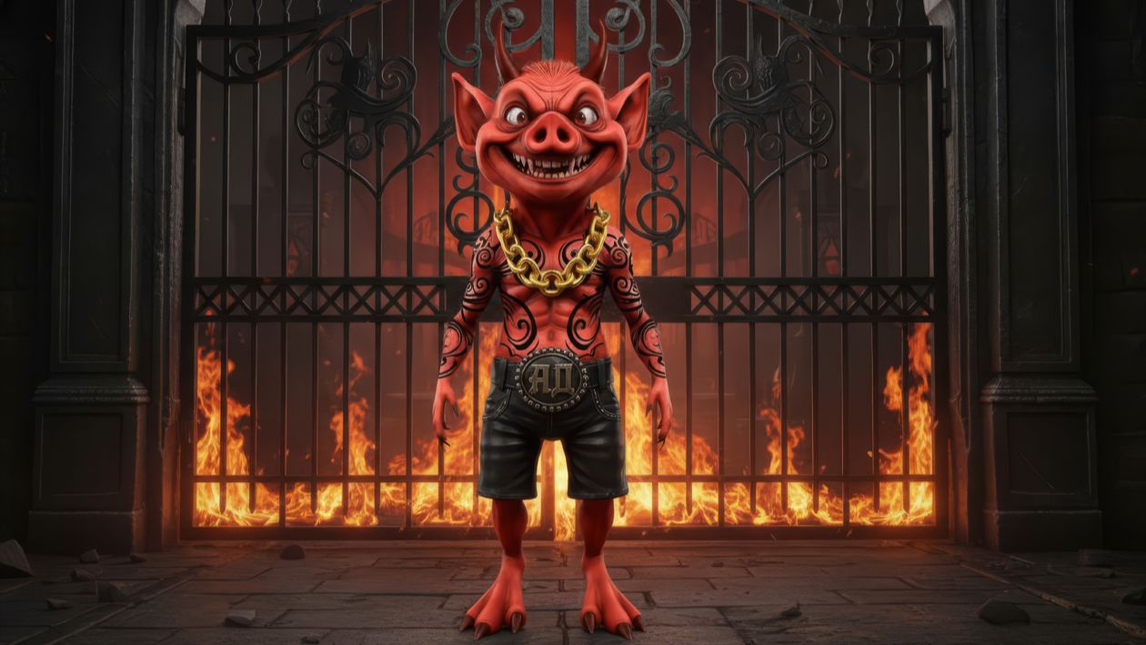 Чёрт Вася музыкальный клип