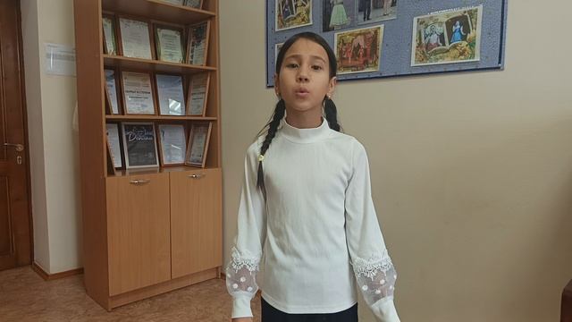 "Родная песенка", Исполняет: Лейла Гильманова, 9лет