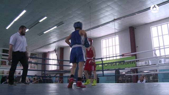 Интервью с чемпионом.  Первенство по боксу