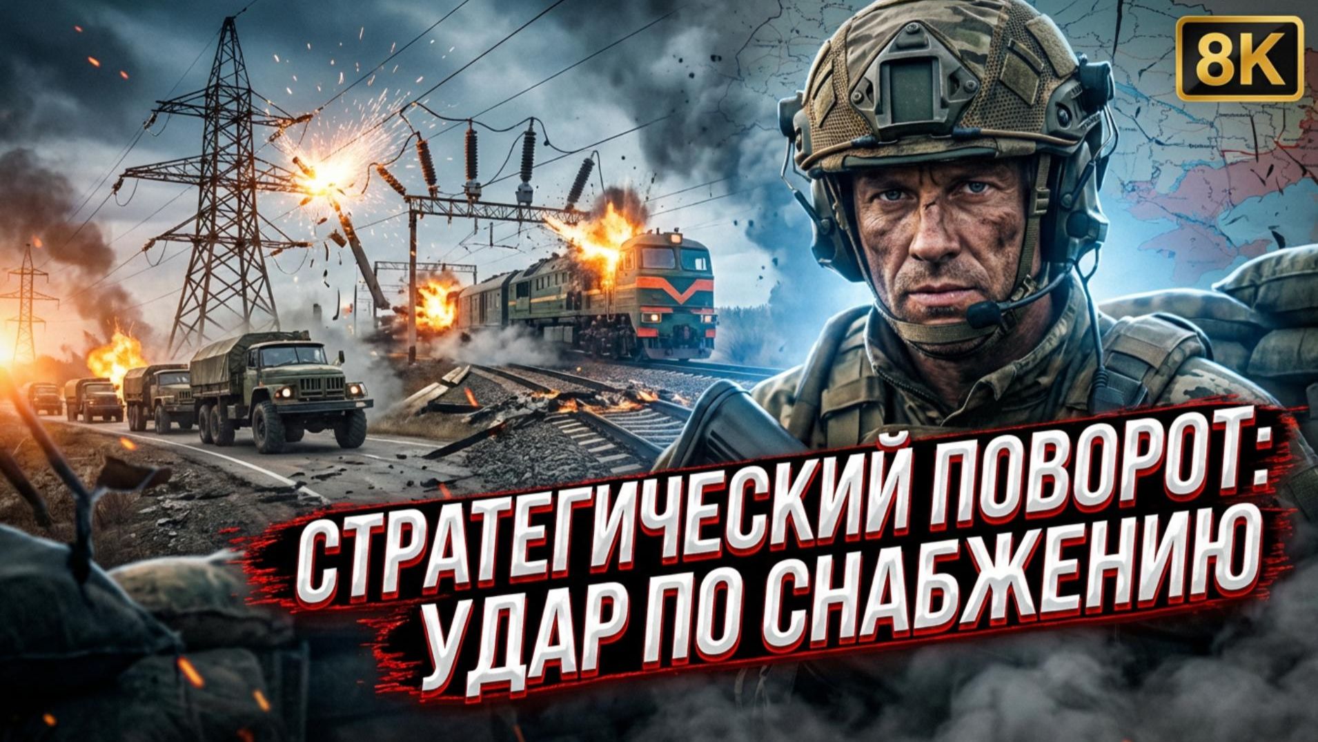 ⚡Стратегический сдвиг: Россия переходит от атак на энергосети к нарушению цепочек поставок