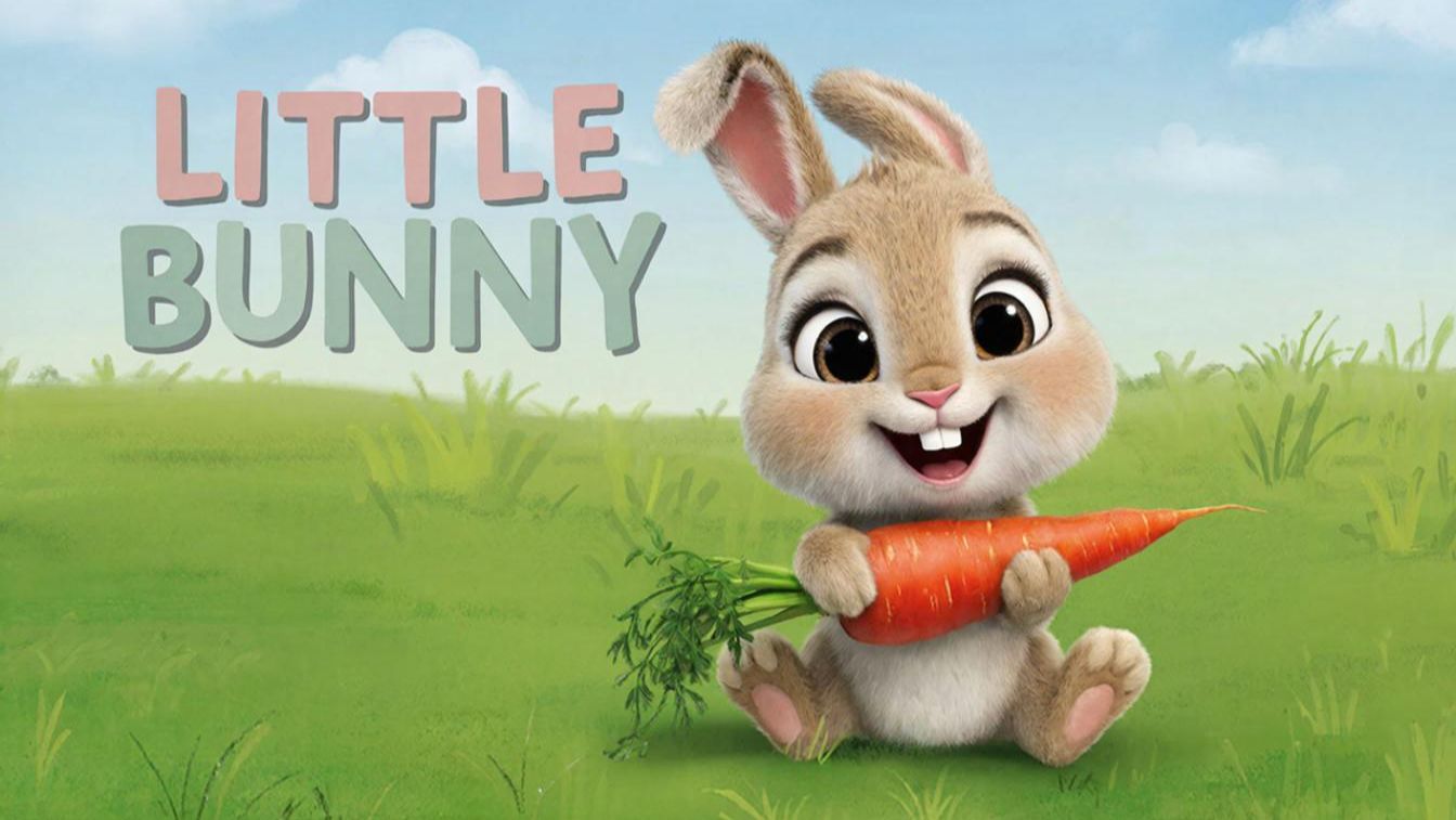 ОБУЧАЮЩИЙ мультфильм для детей. Little bunny | маленький зайка