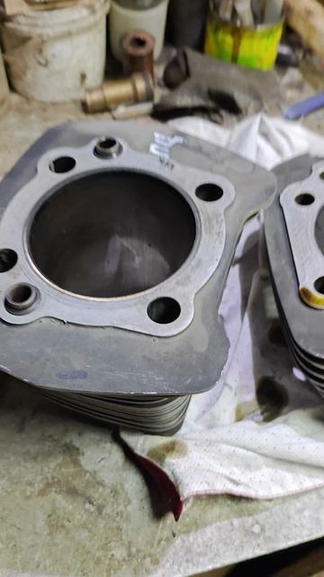 Типичное состояние Harley-Davidson Evolution в зимнее время года