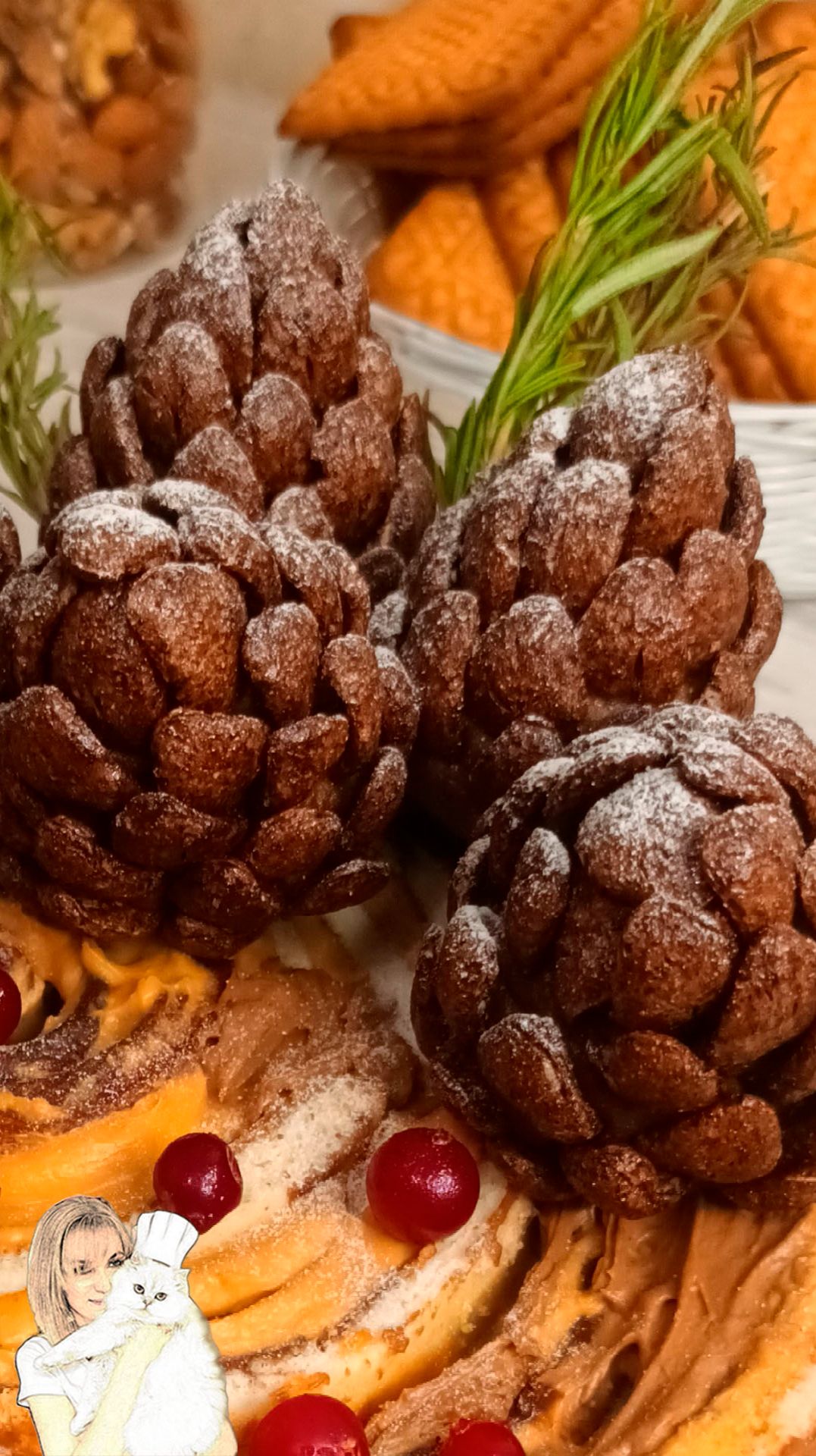 Пирожное Шишки!