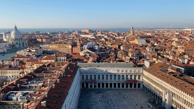 Венеция с высоты птичьего полёта