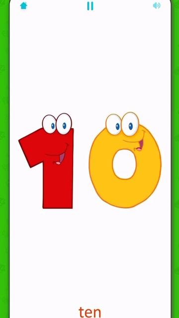 Слова на тему “Numbers 1-20”  , часть 1