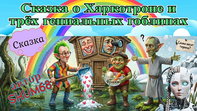 Аудиосказка «Сказка о Харкотроне и трёх гениальных гоблинах»