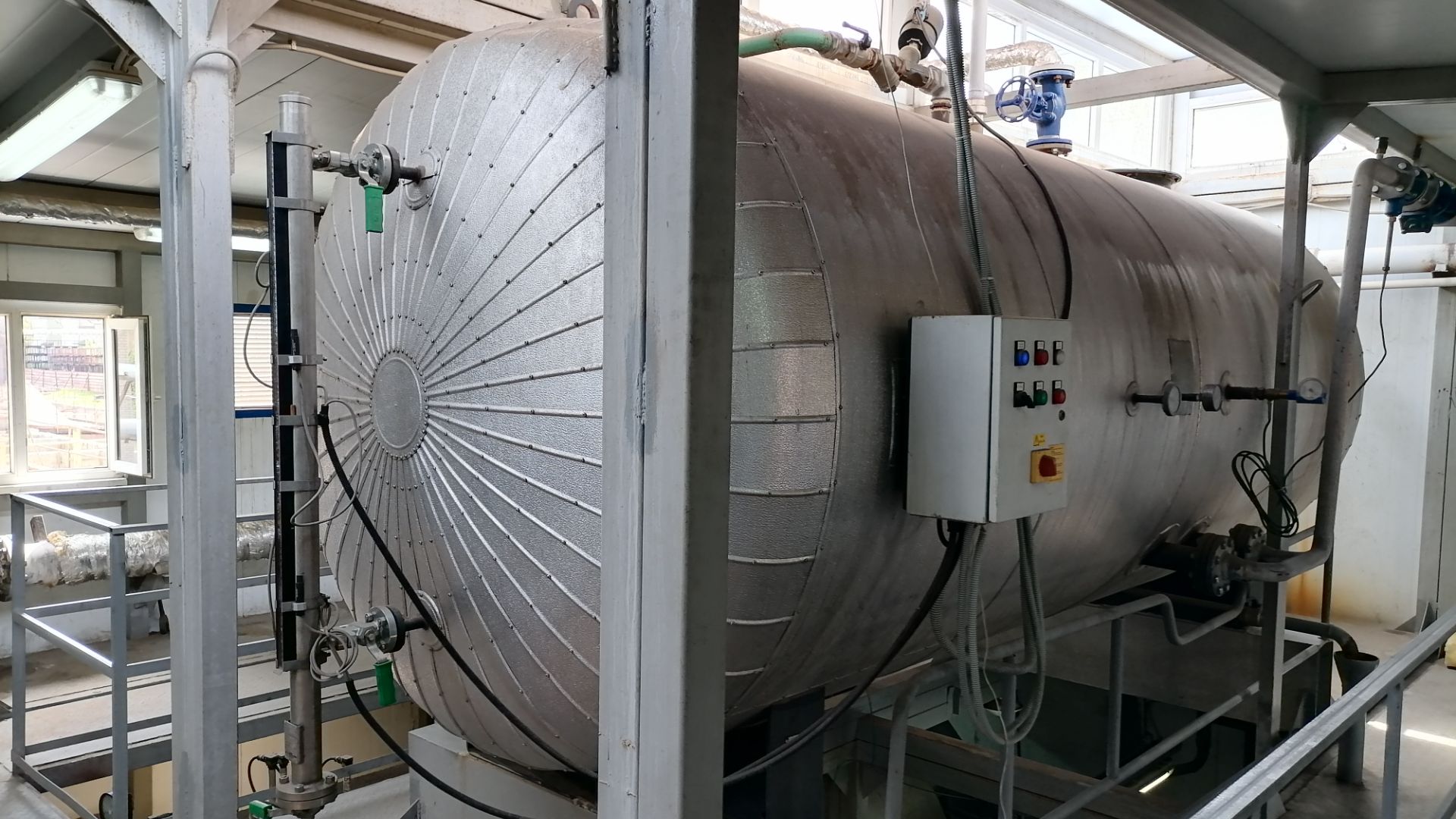 Атмосферный деаэратор Unical Dear  10000 в паровой котельной