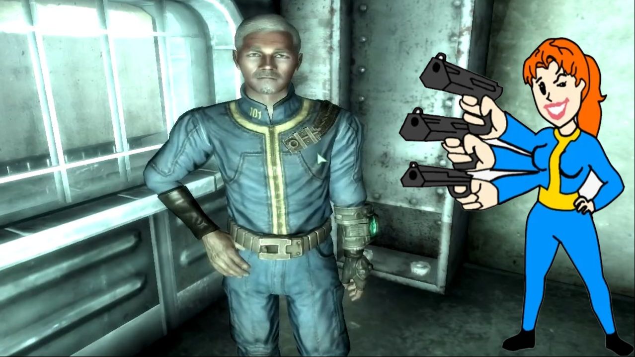 Fallout 3 серия 2. Меня кинули - идём изучать мир!