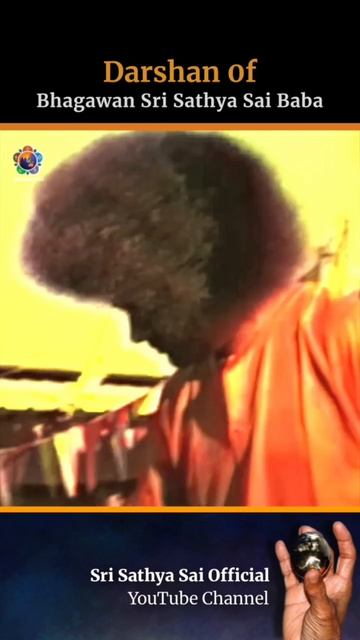 Божественный Даршан Шри Сатья Саи 🙏