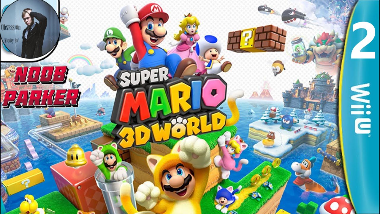 Super Mario 3D World nintendo wii нинтендо Прохождение часть 2