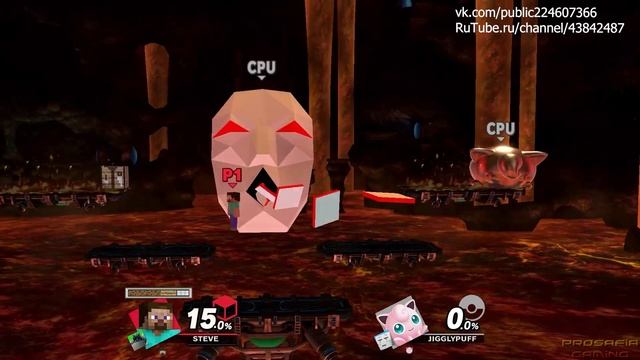 🎮🏆 Майнкрафт Стив против всех врагов Minecraft в Super Smash Bros Ultimate + ФИНАЛЬНЫЙ БOSS!!! 🧑