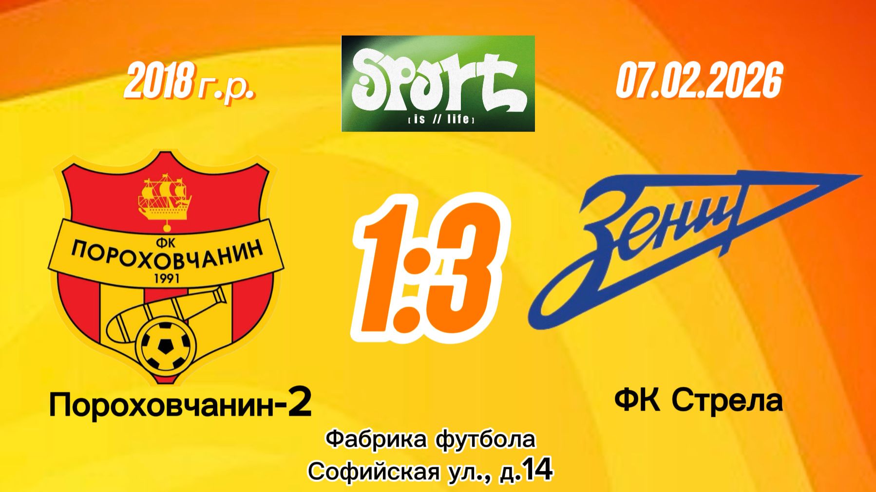 Порох2-СШОР Стрела 1-3 (Igushkin team)