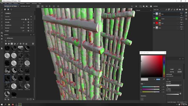 11 - Second UV and  RGB Masks
