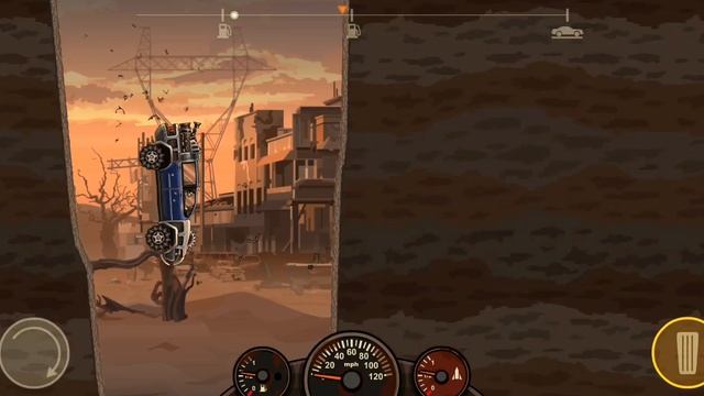 продолжаю играть Earn to die 2 на новой машине