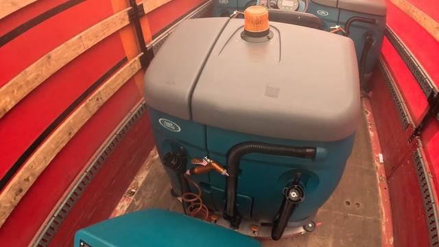 Отгрузка поломоечной машины Wellland FD230 на WB