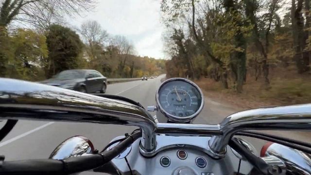 Honda Steed 400, Севастополь, Мангуп 06.11.2022