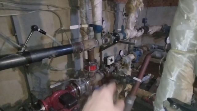 Работы по тепловому узлу (начало)