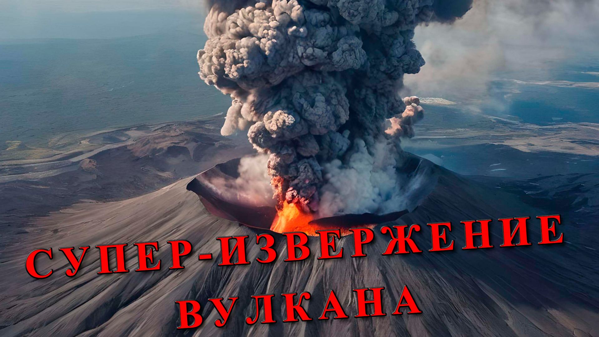 Супер-извержение вулкана.