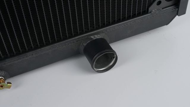 Радиатор алюминиевый MMC Canter FE518 FE538 FG538 4D35 42мм MT AJS