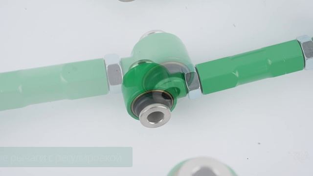 Рычаги задние с регулировкой MMC Lancer X ajs-M006