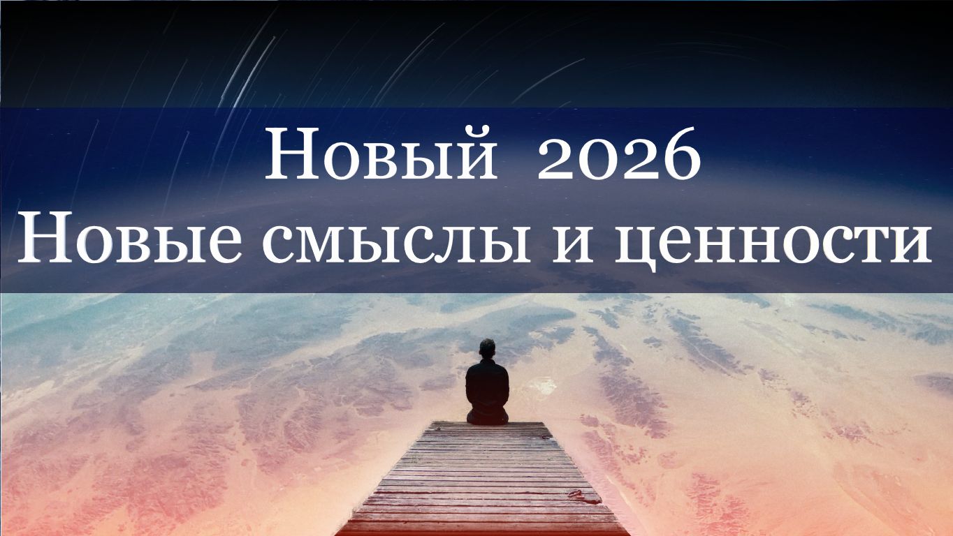 Новый 2026. Новые смыслы и ценности.