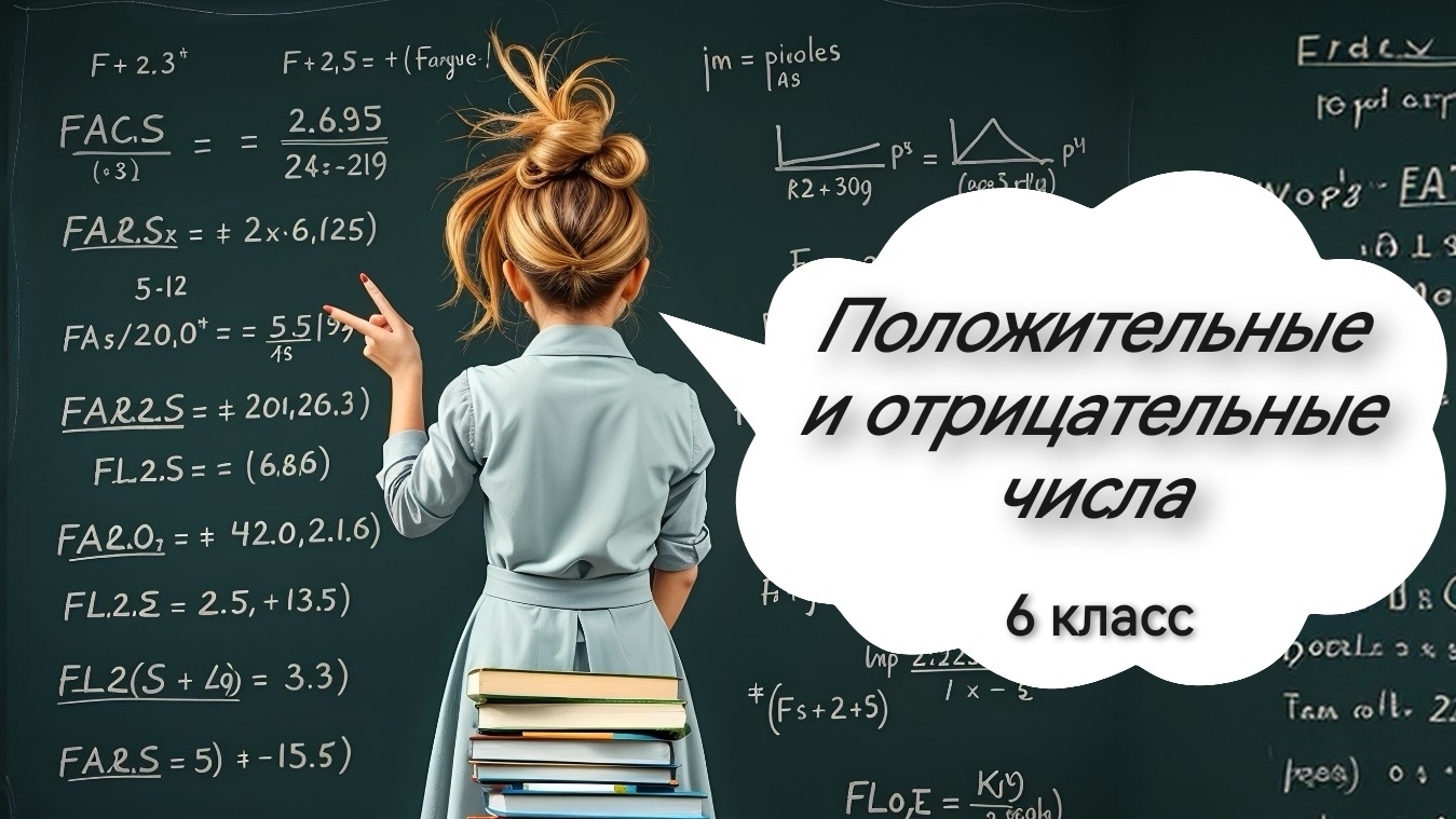 Положительные и отрицательные числа. 6 класс