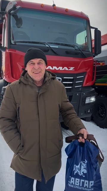 Самосвал Камаз 65951. Отзыв нашего покупателя из Нижегородской области от 11.02.2026