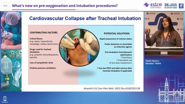 What's new on pre-oxygenation and intubation procedures Sheila Myatra