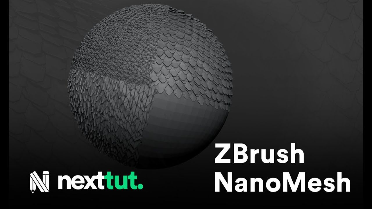 Как использовать NanoMesh в ZBrush — быстро добавляйте повторяющиеся детали!