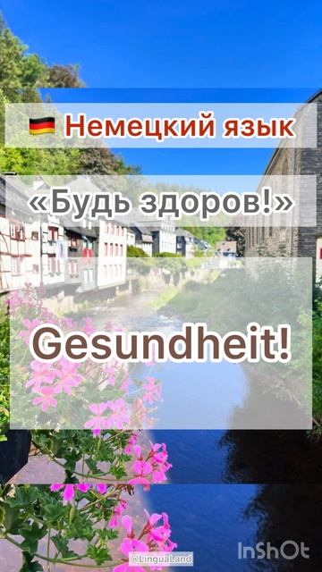 🇩🇪 «Будь здоров!» на немецком языке 🇩🇪
