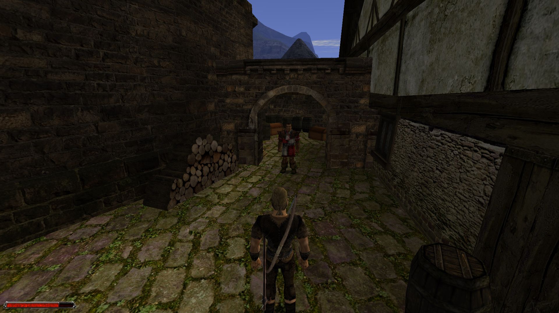 Готика 2 Ночь ворона #7. Услуга Кантару. Халявные доспехи. Глава 1