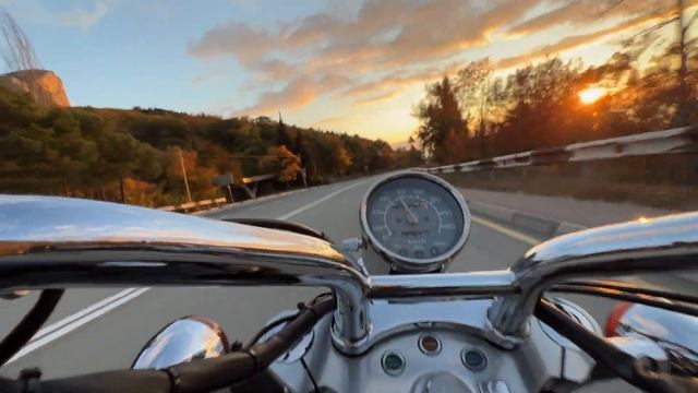 Поездка с осенним настроением, красками, музыкой. 29.10.2022 Крым, Севастополь, ЮБК, ЮБШ