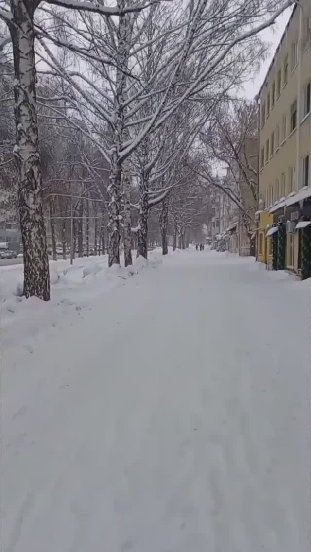 Прогулки по городу. Самара. Зима.