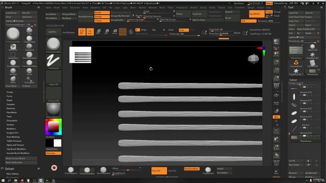 2 - Foliage Sculpting In Zbrush