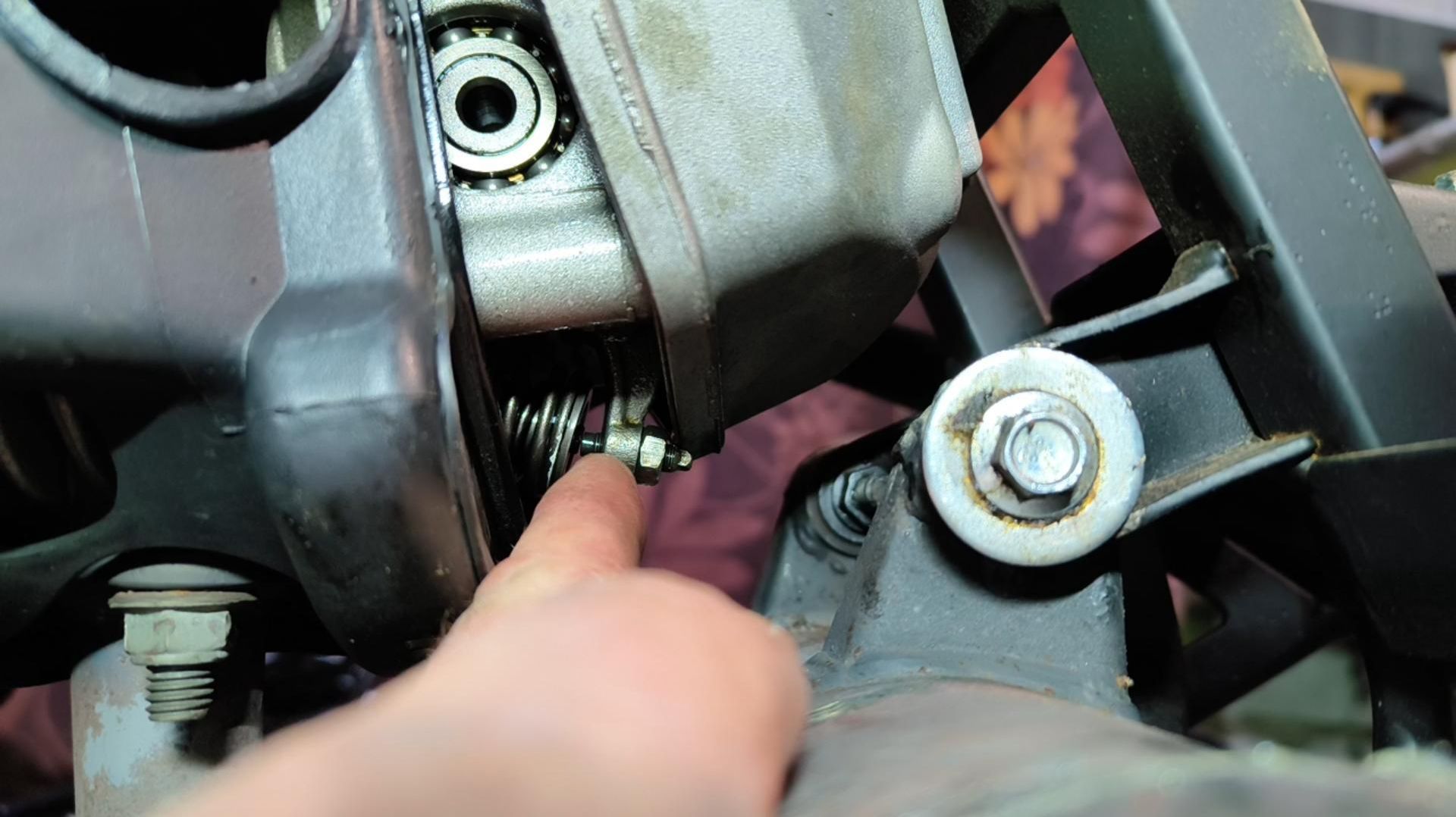 Sharmax sn210 - регулировка клапанов