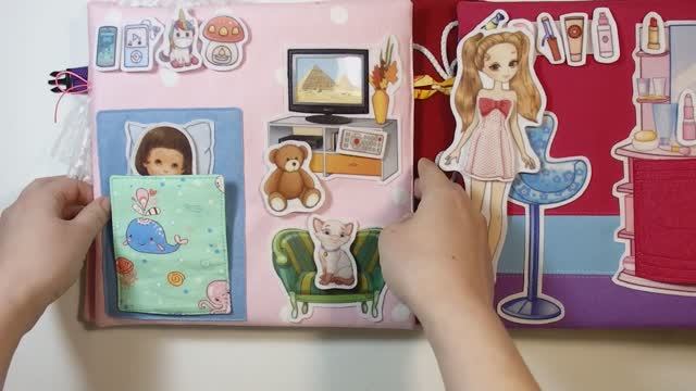 Игровая книга-домик из ткани для Василисы 4 года (г. Рязань, Ряанская обл.)