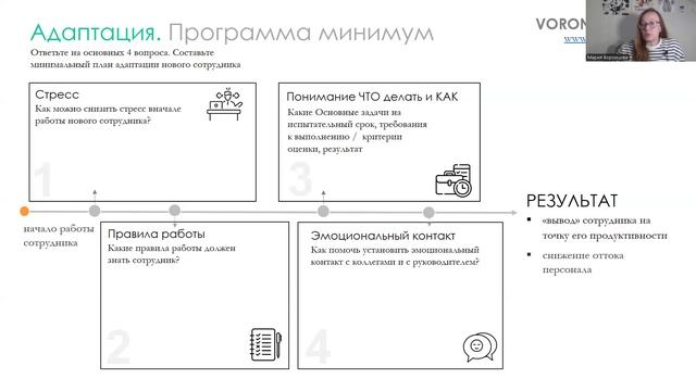 Адаптация. Программа минимум