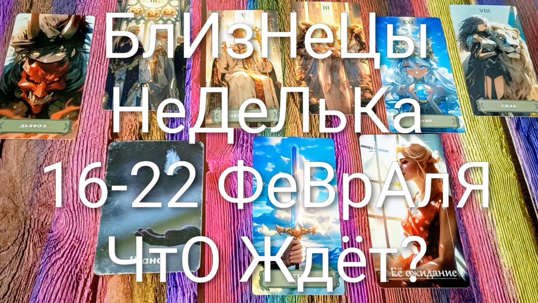 #БЛИЗНЕЦЫ ТАРО НЕДЕЛЬКА 16-22 ФЕВРАЛЯ 😍#ГаданиеНаБудущее #ТароПрогноз #ТароНеделя #ТароГадание