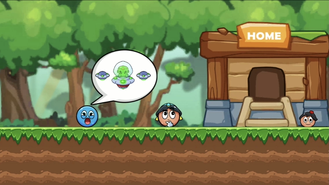 Приключения шарика.Красный шарик.Красный шар.Красный шар в деревне шаров.Несностный красный шар