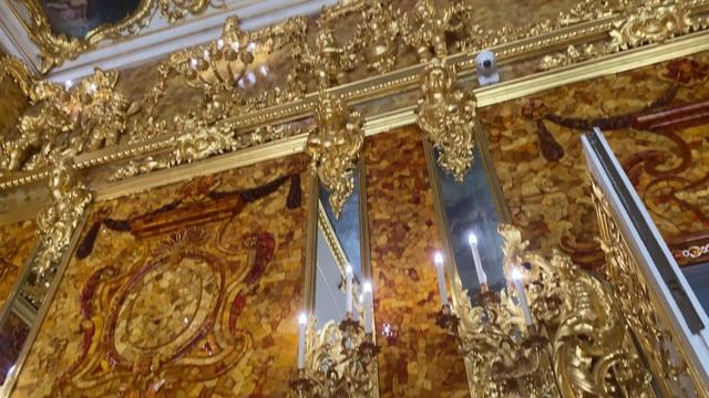 Янтарная комната в Екатерининском дворце