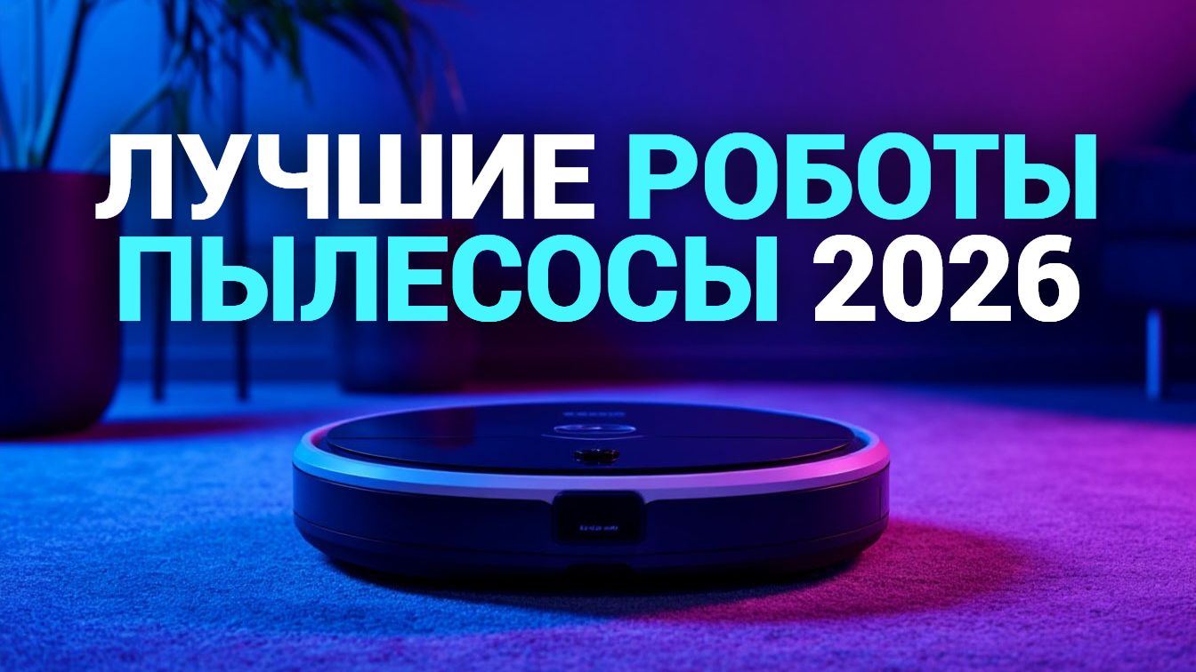 ТОП‑5 роботов‑пылесосов 2026: какой выбрать для дома? Рейтинг и обзор