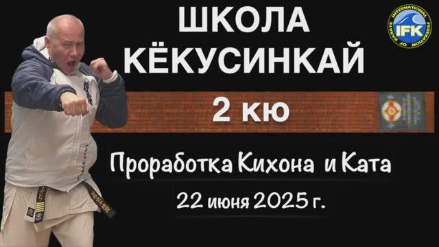 Школа Кёкусинкай / 2-й кю / Хиракэн маваси-ути / Пинан соно го / Гэкисай-да (22.06.25)