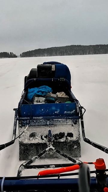 На рыбалку! мотобуксировщик