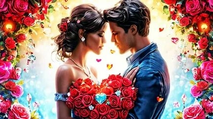 Любовь в мелочах-наш День святого Валентина. Шикарная музыкальная открытка.