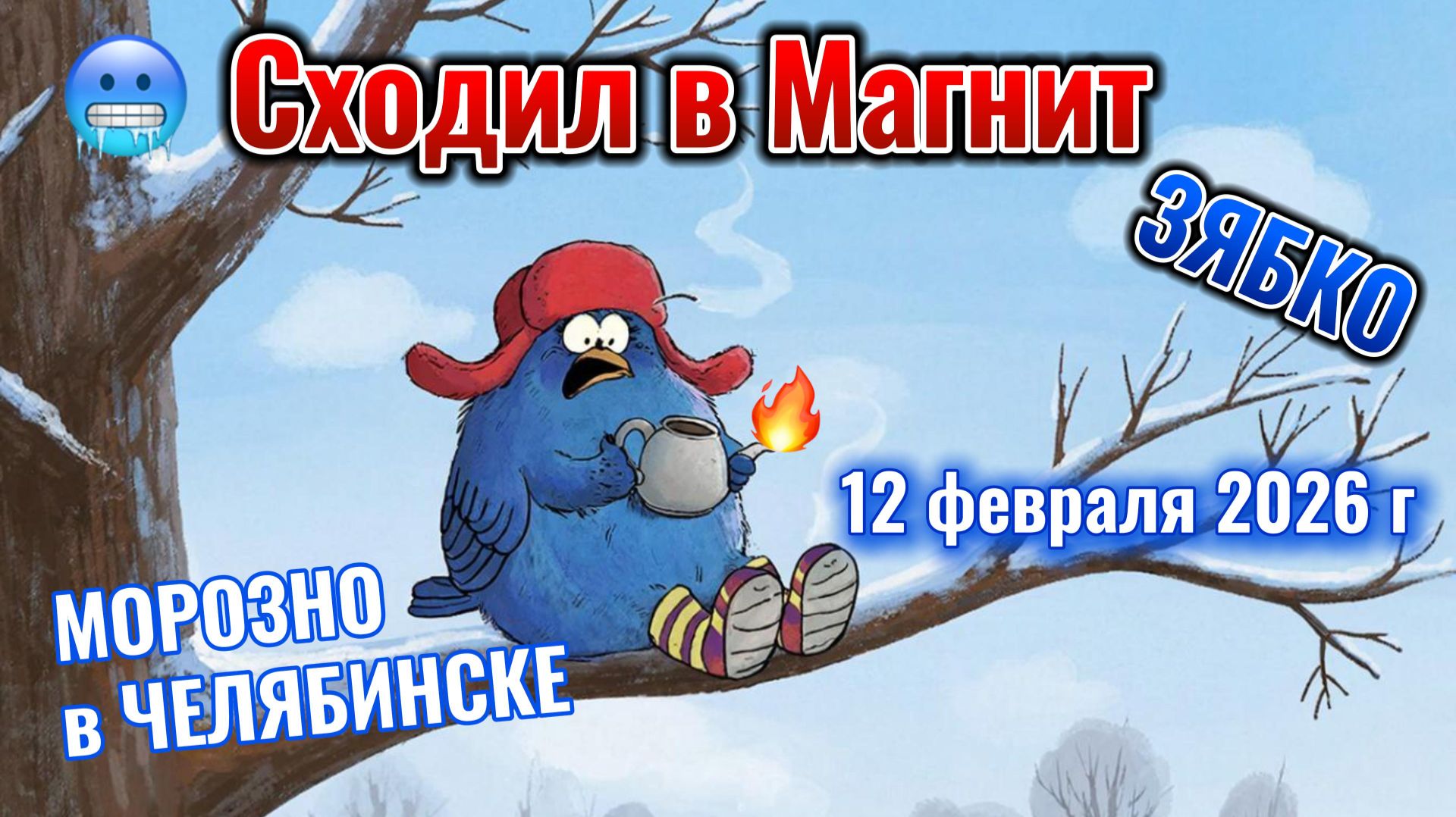 По морозу в Магнит и обратно 12 февраля 2026 г