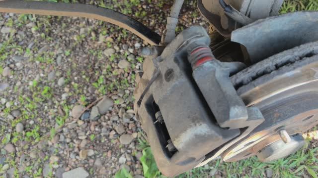 Замена тормозных колодок Лада Гранта (Датсун Он-До)