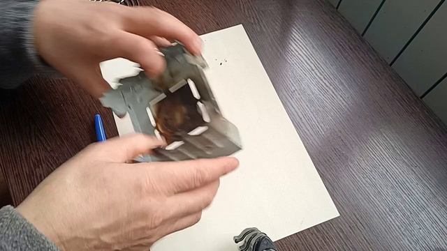 Печка щепочница