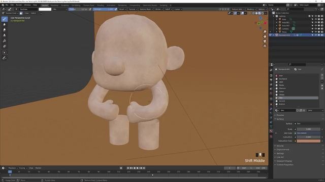 08 - Texturing the Skin - Blender 3D Deep Dive Into Texturing